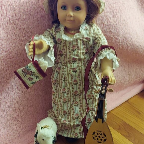 Toys | Vintage Felicity Doll With Pet Lamb And Ukelele | Poshmark